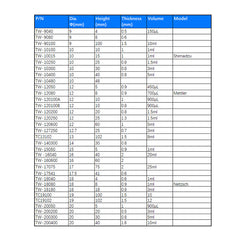 TGA Alumina/Ceramic Crucible for Thermal Analysis – WelchLab
